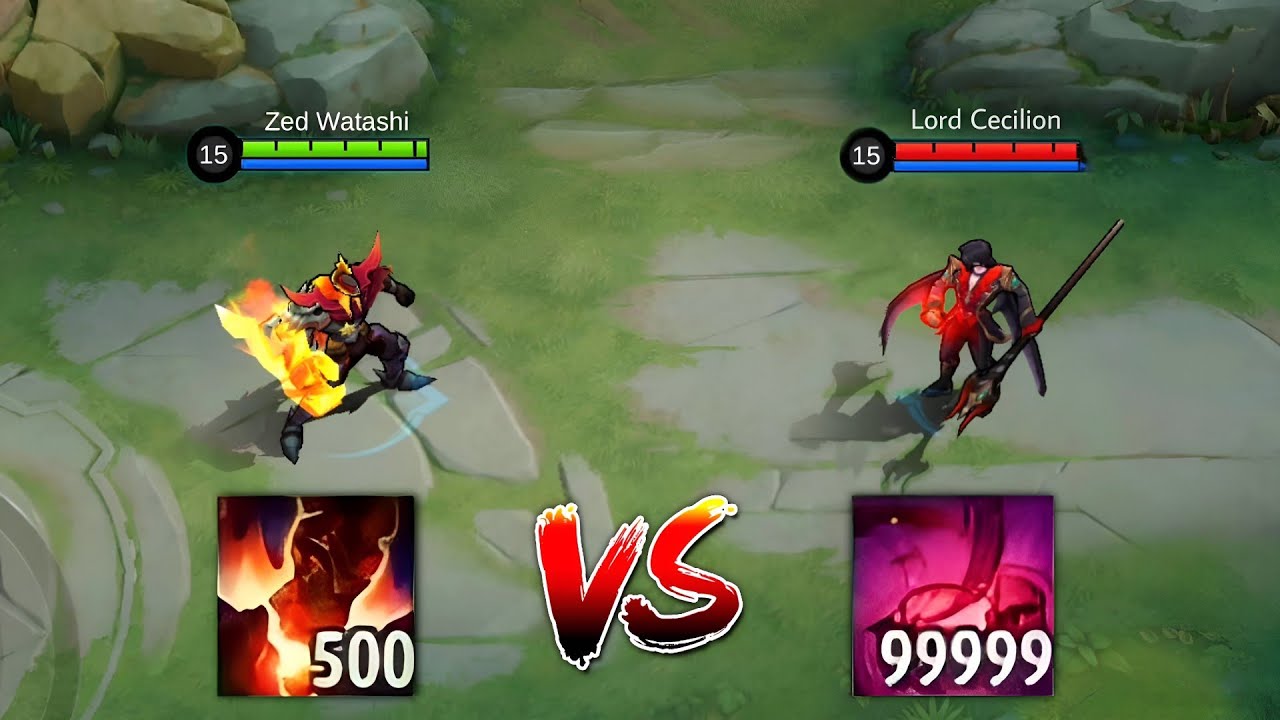 Cecilion 9999 Stack vs Aldous 500 Stack - YouTube