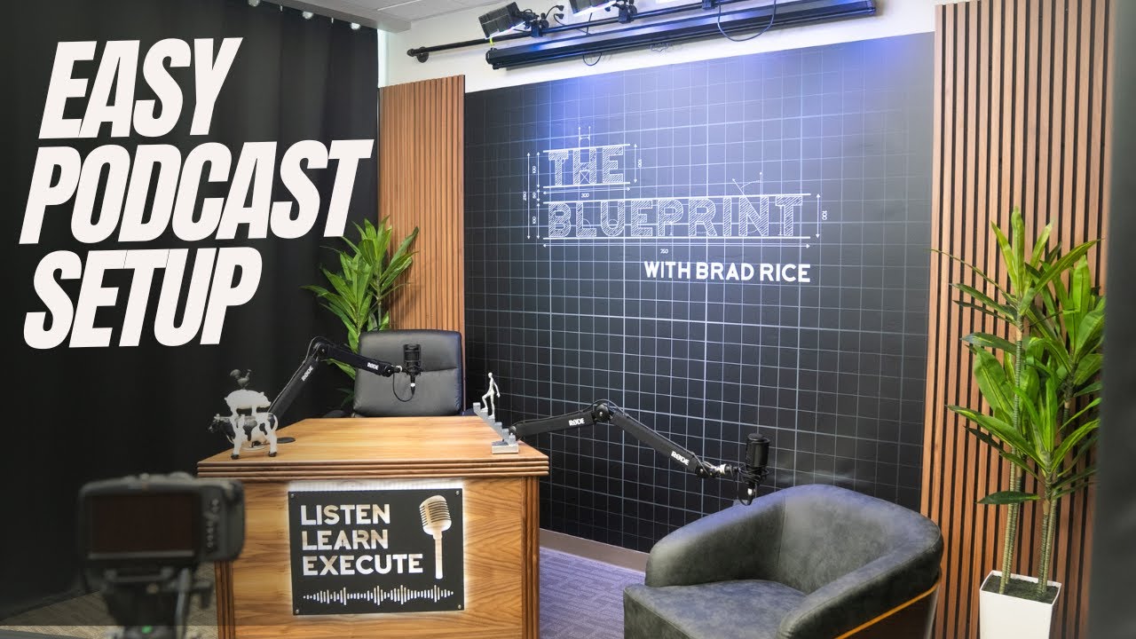 How to Create a Professional Podcast Studio DIY! - YouTube