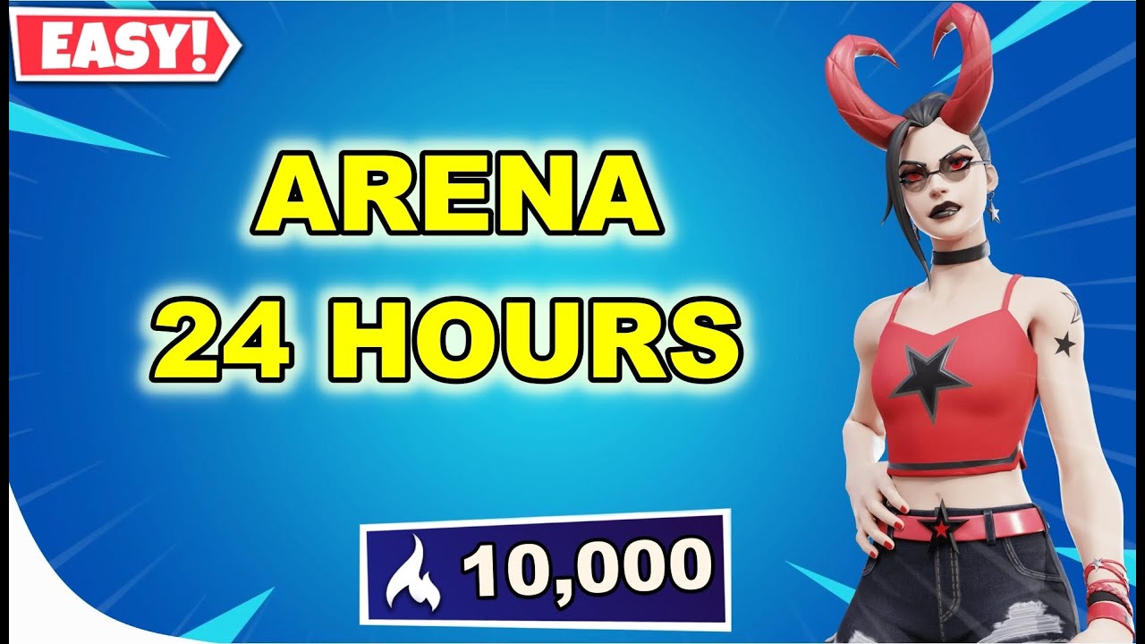 Playing Arena For 24 Hours Straight ! Road to 10k Arena Points ! - YouTube
