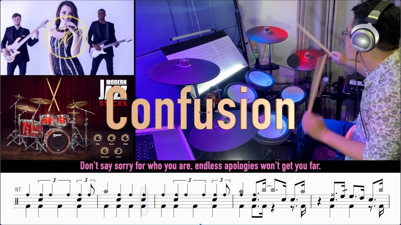 [Swing] Confusion _ The Delegates ( Drum Cover \ Drum Sheet \ Drum ...