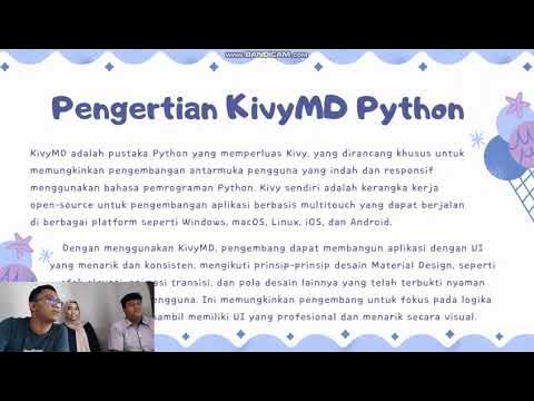 PROJECT KALKULATOR UMUR DENGAN KIVYMD-PYTHON KELOMPOK 3 - YouTube