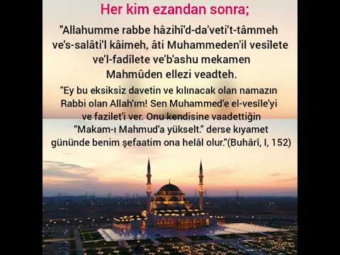 EZAN DUASI  (ebu hanzala)