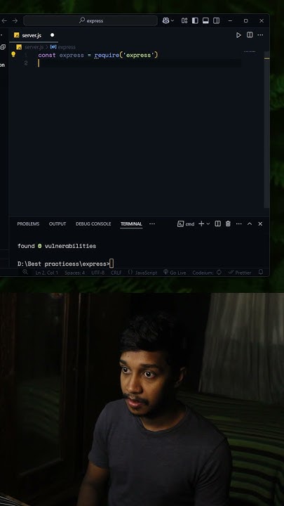 Let's build express js server #development #coding #javascript #express ...