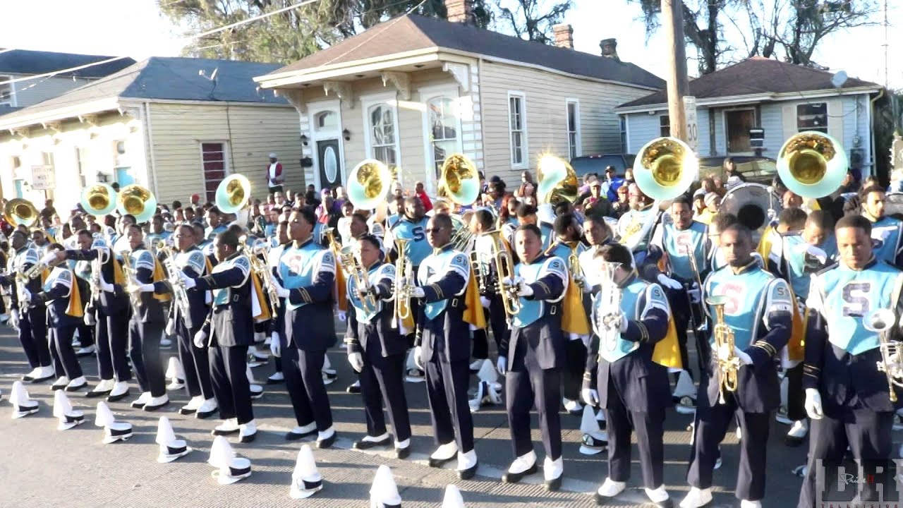 Southern University Marching Band @ Bacchus (2016) - YouTube