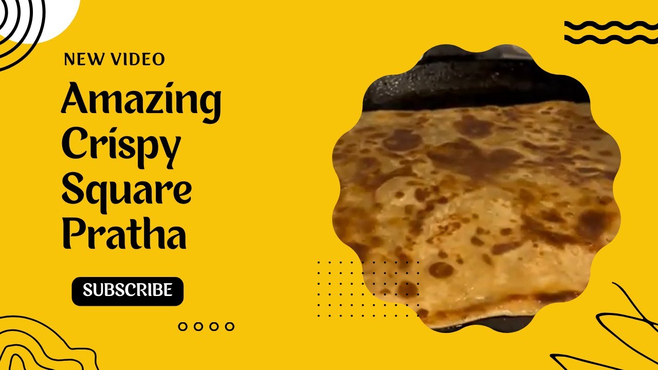 Secret to Perfectly Crispy Chokor Paratha | Amazing Vlog | Cooking ...