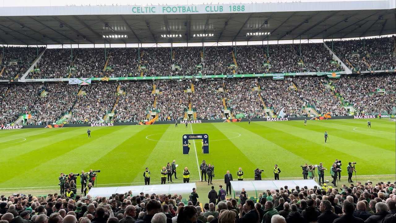 Celtic Park atmosphere 🏟️ Celtic Glasgow - Glasgow Rangers 🏴󠁧󠁢󠁳󠁣󠁴󠁿 ...