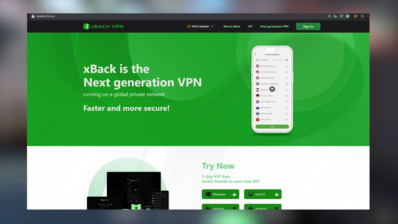 Giới thiệu xBack VPN cho cả nhà - YouTube