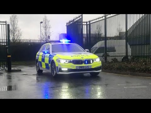 Thames Valley Police - roads policing unit - BMW 330D responding - YouTube