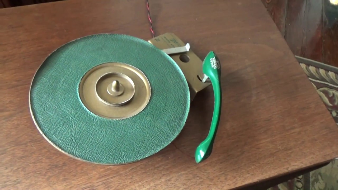 Zenith Cobramatic 78rpm phonograph and Micro Adapter Demonstration ...