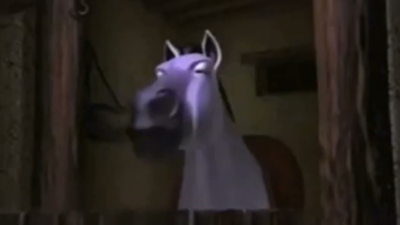 1996 Shrek Donkey says "LEBRON JAMES" meme - YouTube