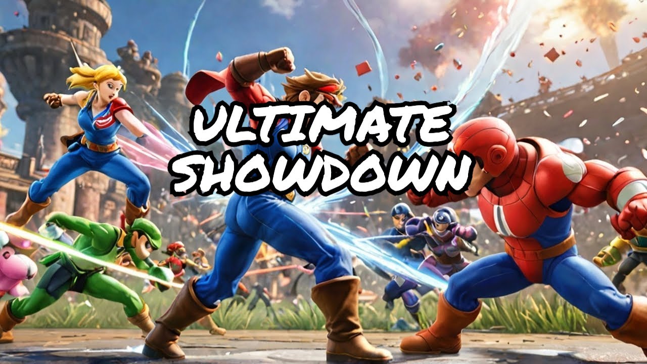 Super Smash Bros. Ultimate Showdown: 24 Fighters Battle for Glory ...