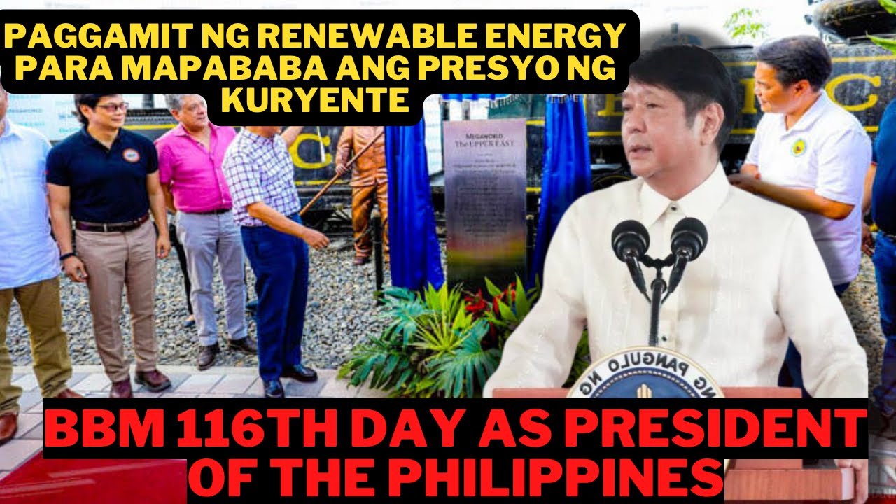 BBM 116th Day as President of the Republic of the Philippines - YouTube