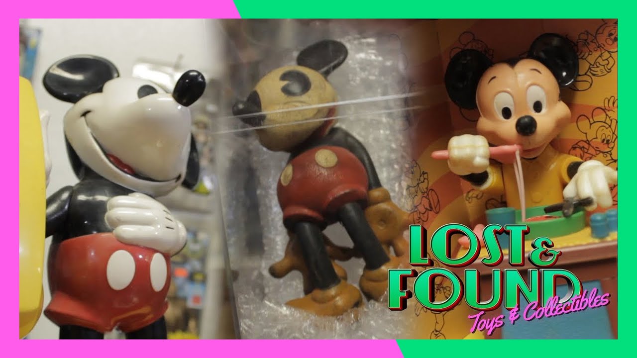 Mickey Mouse 1931 Doll, Rotary Phone, Come Alive Toy - YouTube