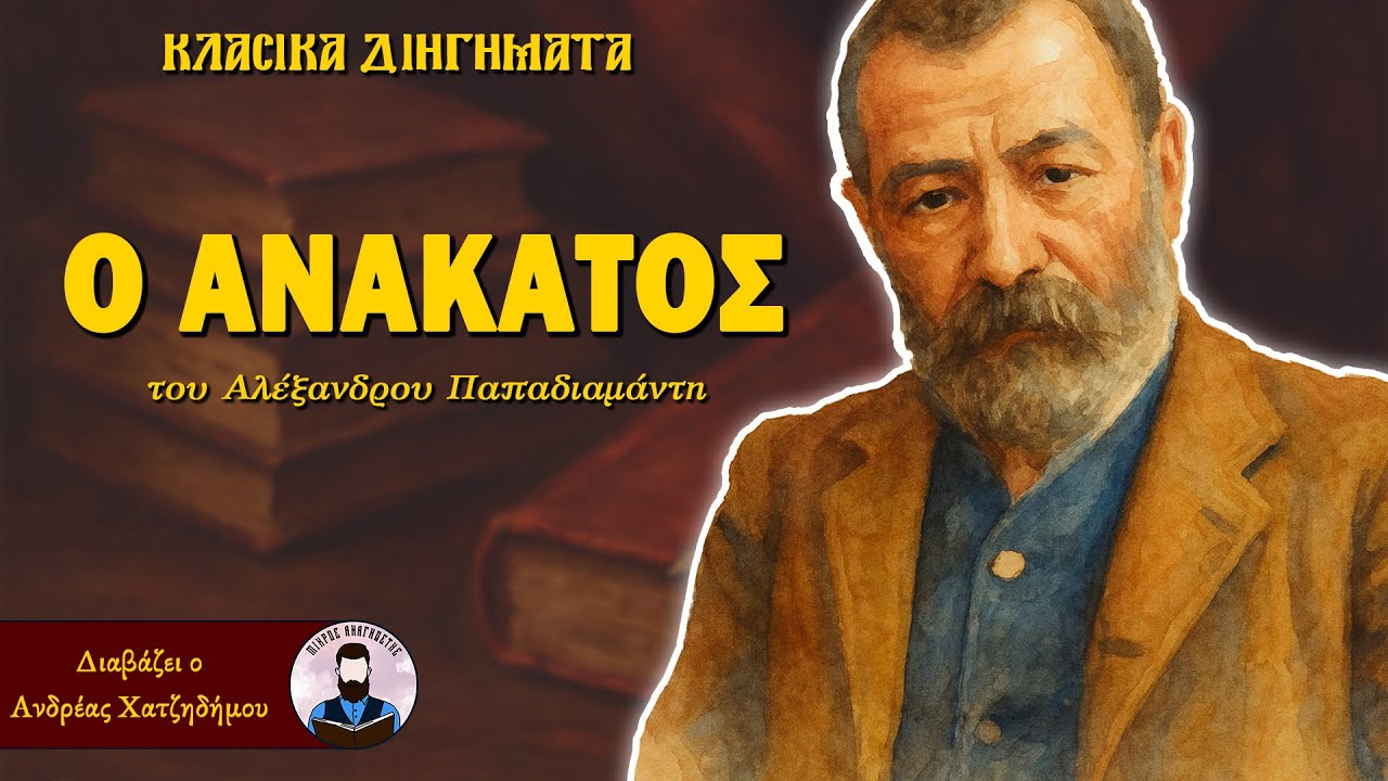 Ο Ανάκατος - Αλέξανδρος Παπαδιαμάντης | Ο Ανδρέας Διαβάζει Κλασικά ...