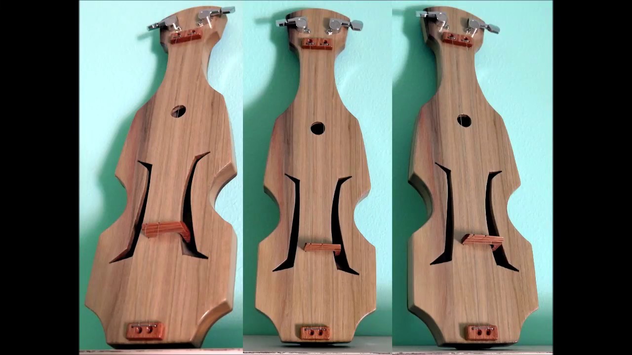 Two-String Plock-Style Fiddle - YouTube