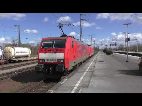 (HD) Trains at Emmerich railway station/ Züge in Bahnhof Emmerich - 2/4 ...