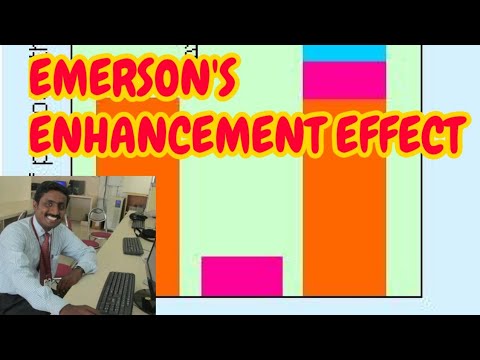 EMERSON'S ENHANCEMENT EFFECT - YouTube