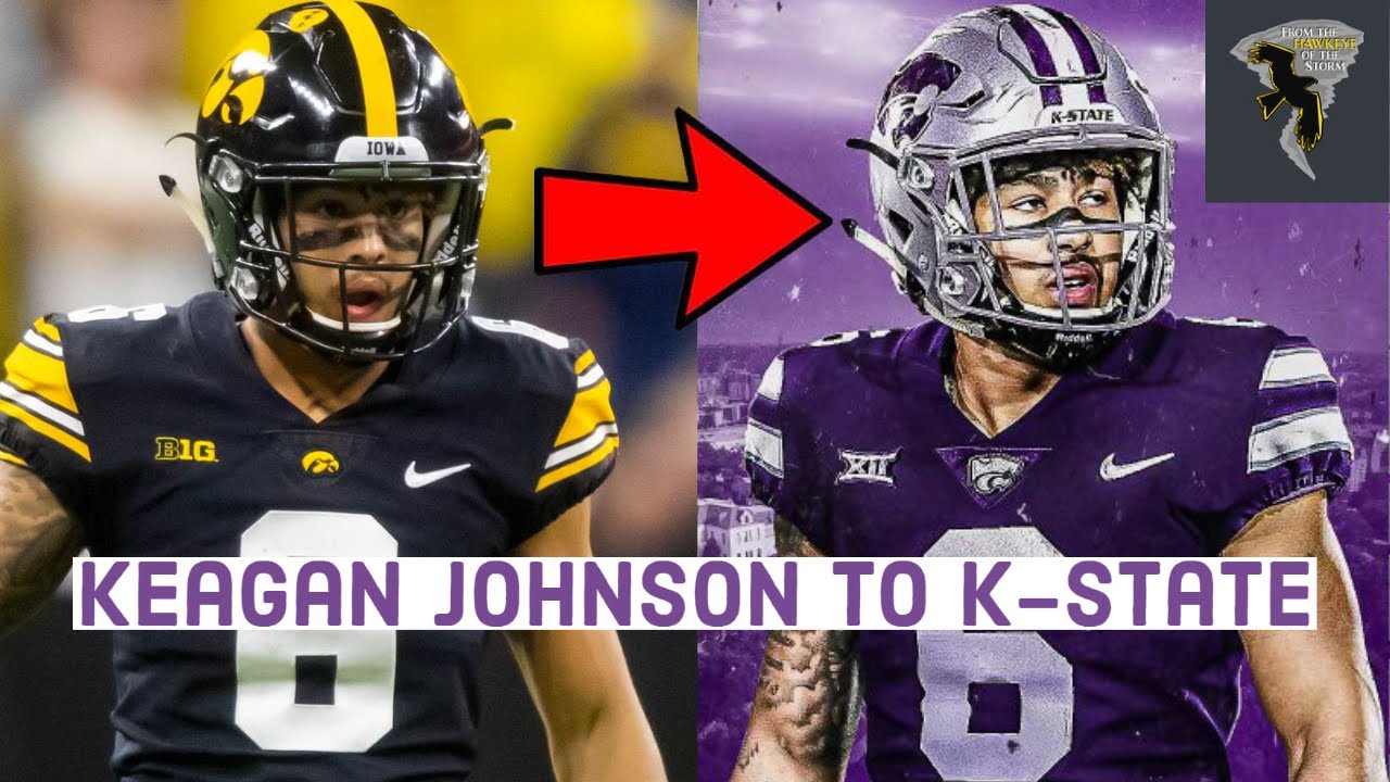 NEWS: Former Iowa WR Keagan Johnson commits to Kansas State | REACTION ...