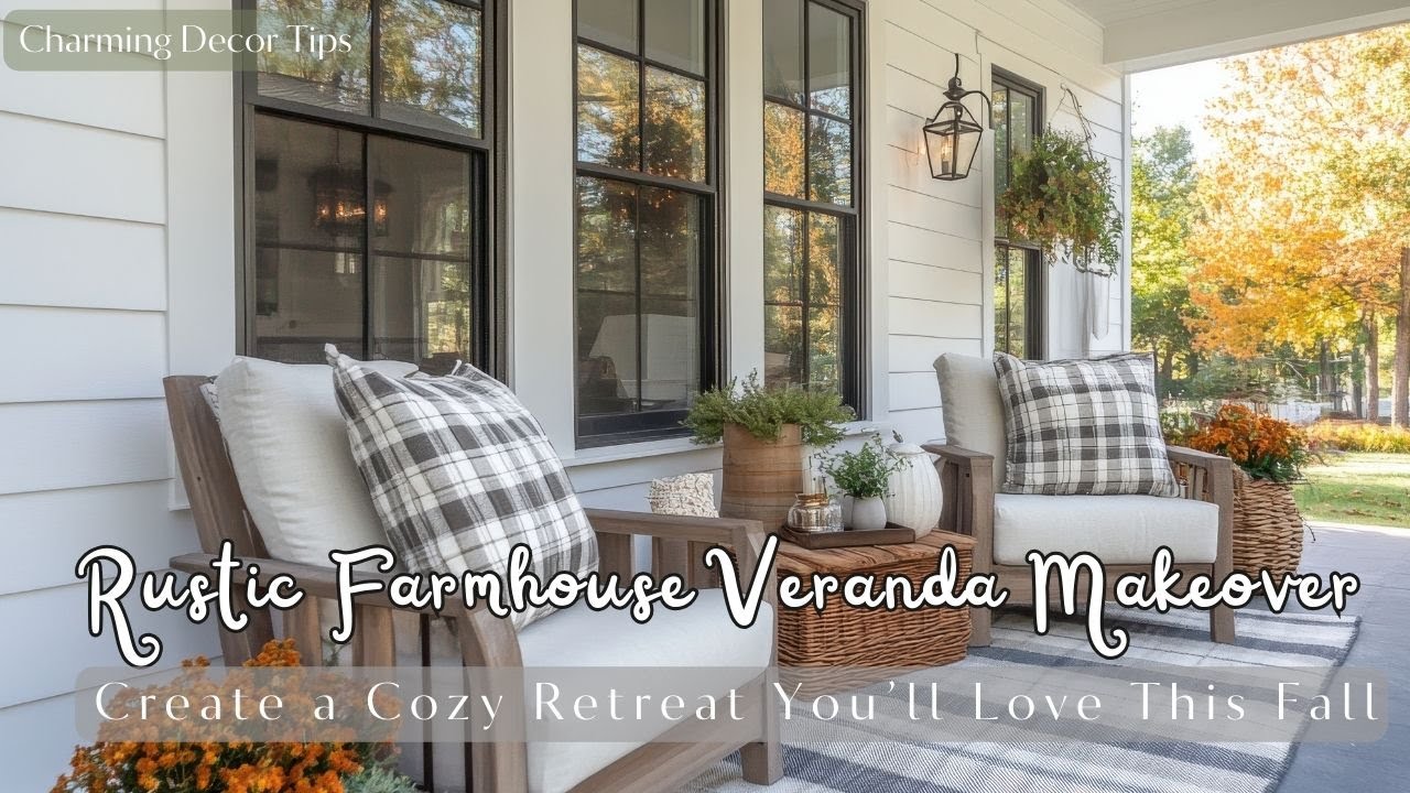 Rustic Farmhouse Veranda Makeover: Create a Cozy Retreat You’ll Love ...