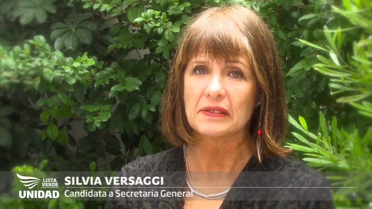 SILVIA VERSAGGI, Candidata a Secretaria General por la Lista Verde ...