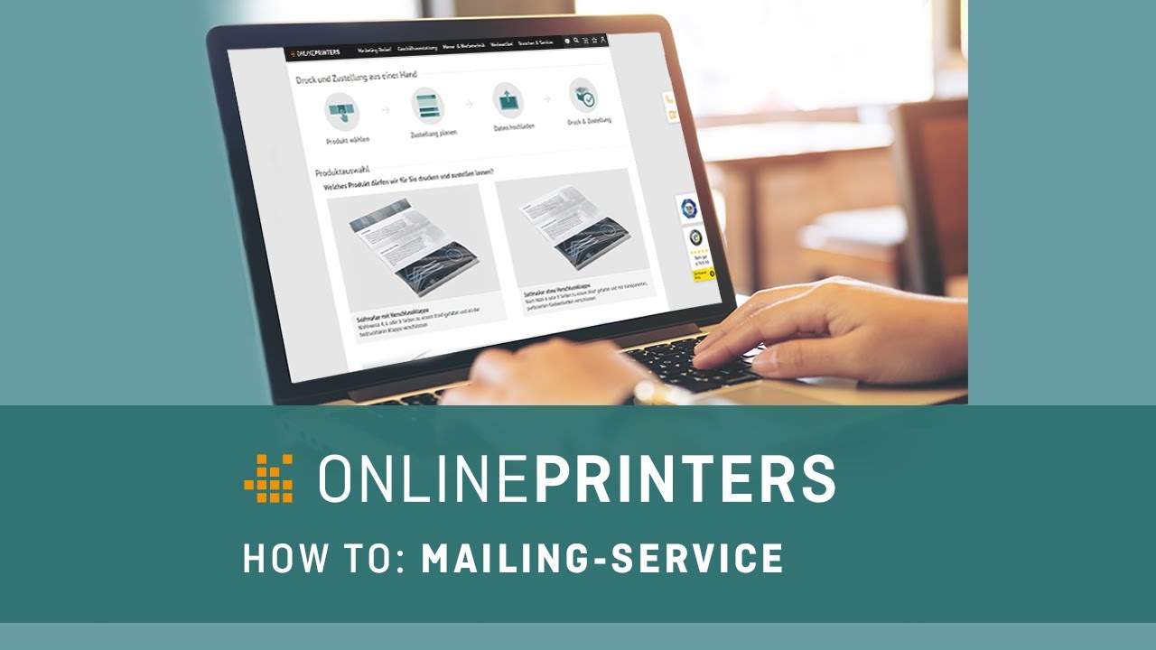 Onlineprinters: So funktioniert der Mailing-Service - YouTube