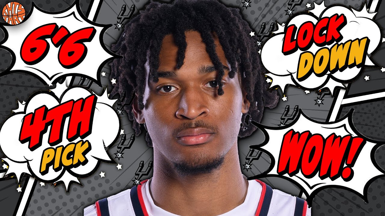 Stephon Castle and Wemby Are The BEST NEW DUO!! (Spurs Draft Reaction ...