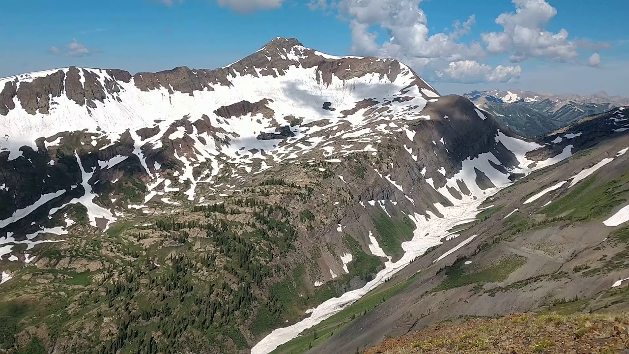 Cinnamon Mountain summit panorama - YouTube