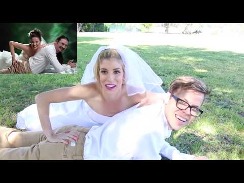 RECREATING CRINGY WEDDING PHOTOS!