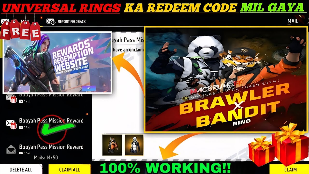 FREE FIRE REDEEM CODE TODAY 5 SEPTEMBER | FF REWARDS REDEEM CODE | FF REDEEM CODE TODAY 5 ...