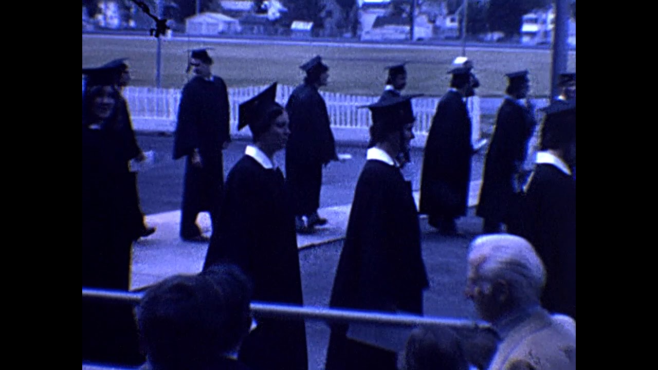 Aunt Betty's college graduation Aunt Mary Lou's high school graduation ...