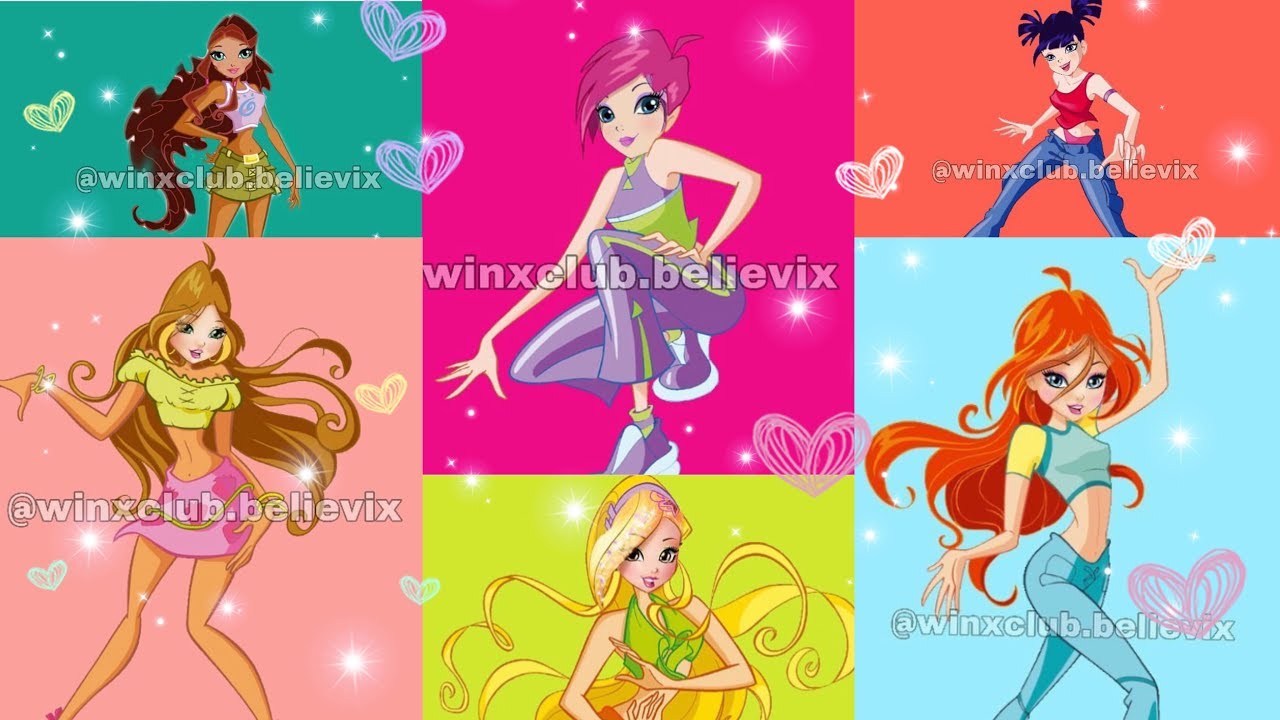 Winx season 8 meets season 1 - YouTube