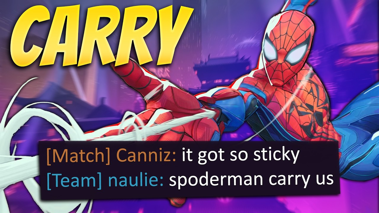 How to CARRY on SPIDER-MAN! - Marvel Rivals Montage - YouTube