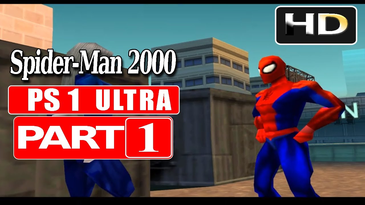 Spider-Man 2000 Gameplay Walkthrough Part 1 - No Commentary - PS1 - YouTube