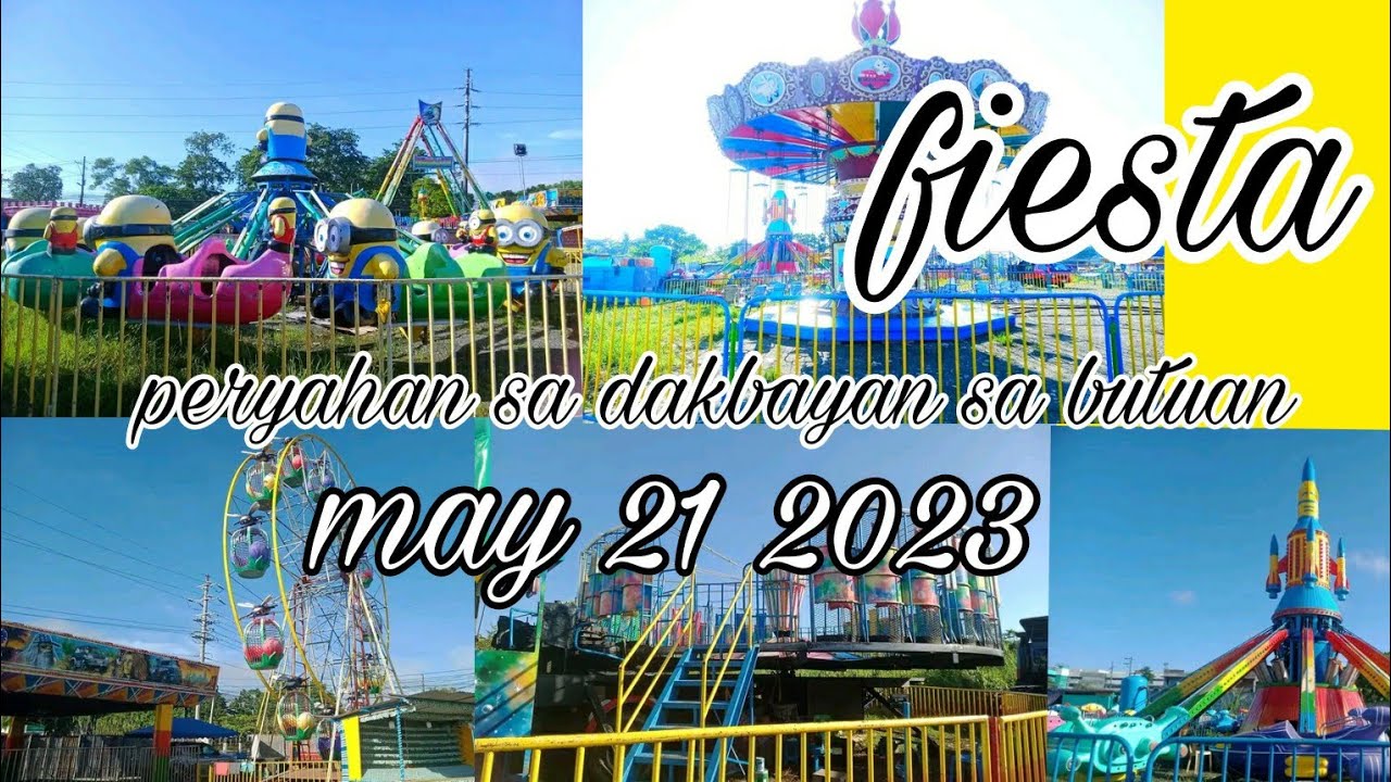 fiesta sa dakbayan sa butuan city laag2x tah ug suroy2x sa peryahan ...