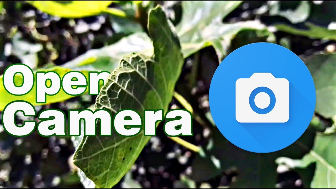¿Como usar Open Camera? - YouTube