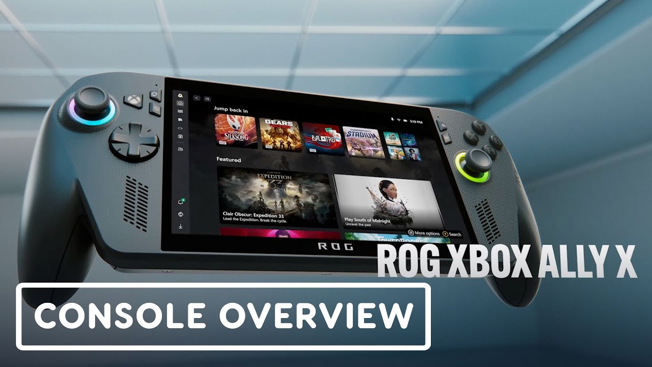 ROG Xbox Ally - Official Overview | Xbox Games Showcase 2025 - YouTube