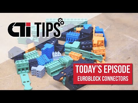 Euroblock Connectors | CTI TIPS - YouTube