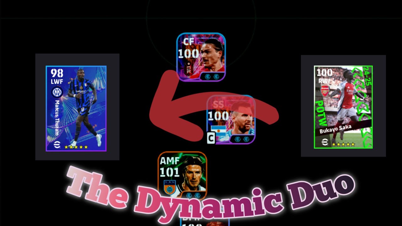 Dynamic Duo (Thuram🤝Saka) | Cross specialist Saka🥵 | - YouTube