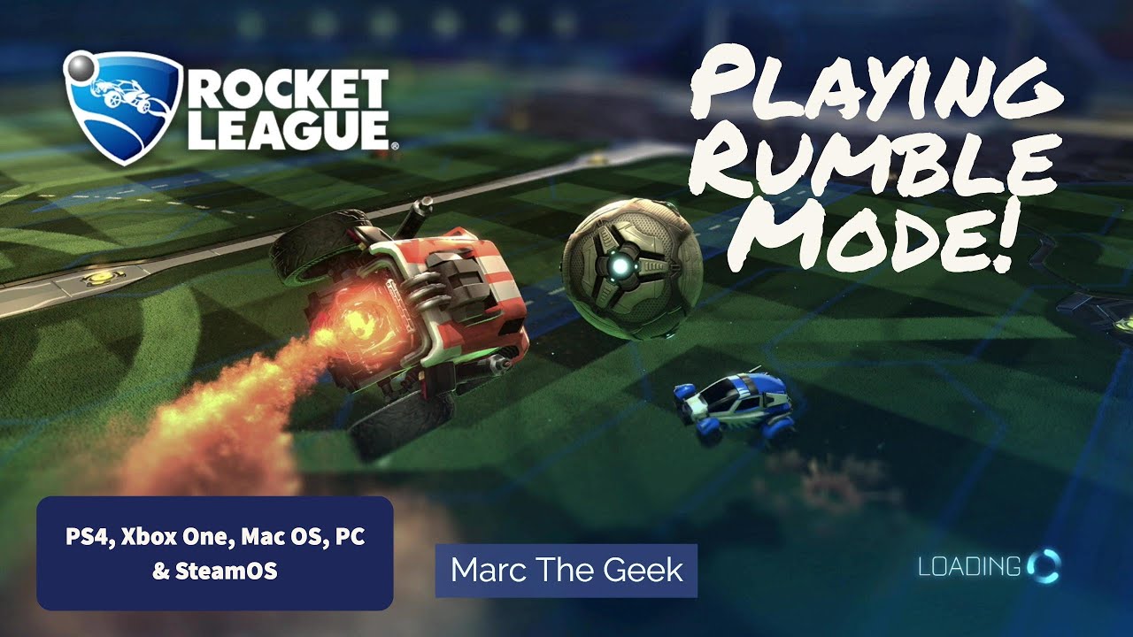 Playing Rocket League Rumble Mode! - YouTube