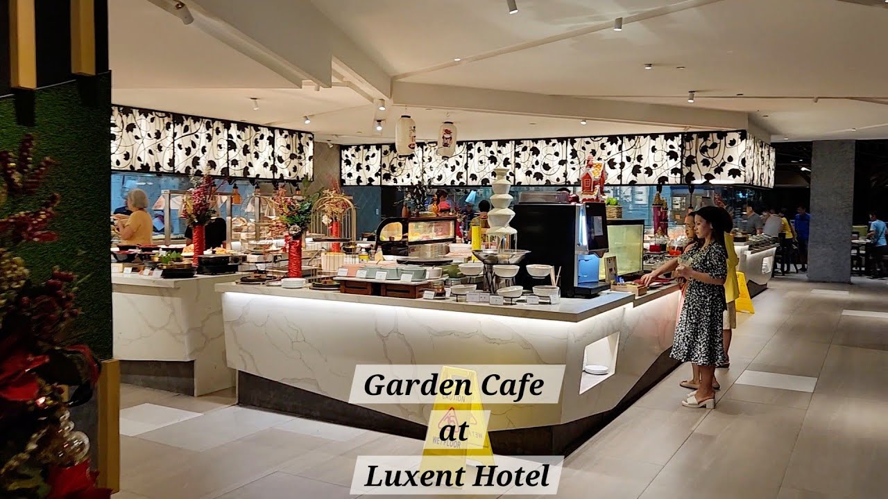Luxent Hotel Garden Cafe International Buffet Restaurant Tour Timog ...
