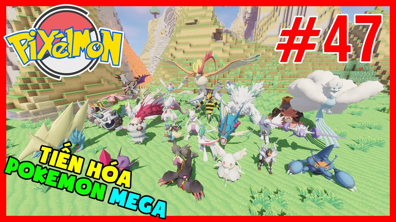 Pixelmon Reforged #47 : Tiến Hóa MEGA POKEMON - YouTube