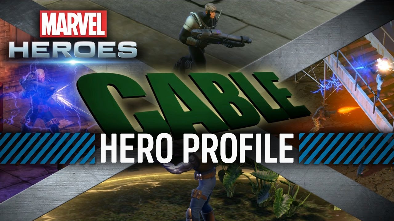 Marvel Heroes - Cable Hero Profile - YouTube