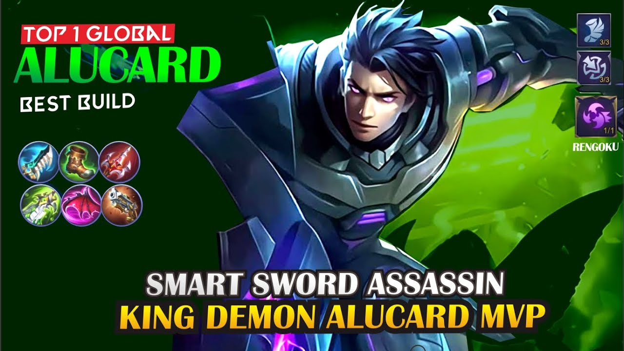 SMART SWORD ASSASSIN,KING DEMON ALUCARD MVP |TOP 1 GLOBAL ALUCARD ...