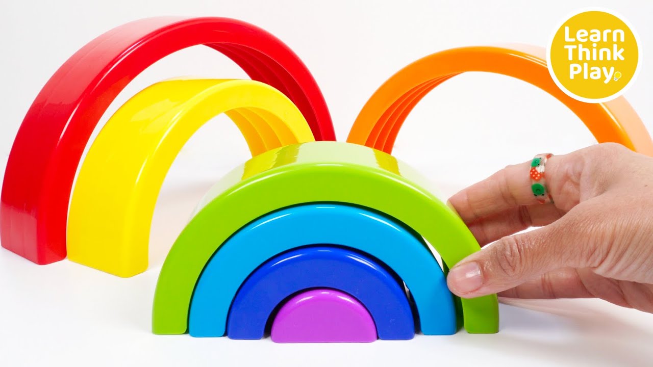 Toddler Color Learning | Rainbow Colors | Educational Toy (Montessori ...