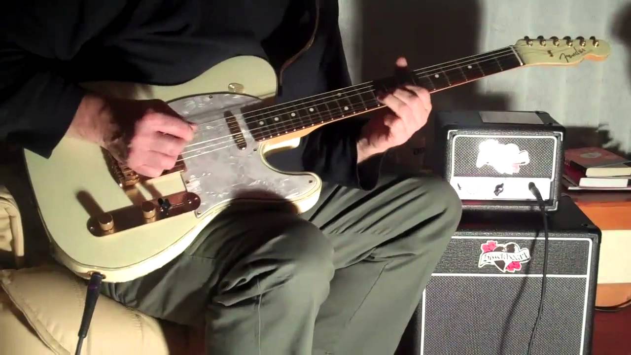 Fender Japan '62 re-issue Telecaster pearloid binding - YouTube
