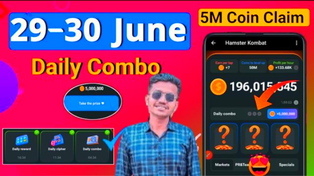👉hamster kombat daily combo 29 JUN । hamster kombat daily combo card ...