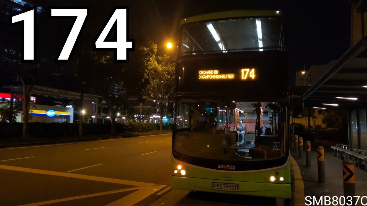 SBS Transit Bus Service 174 [Volvo B9TL (CDGE) Joyride] - YouTube