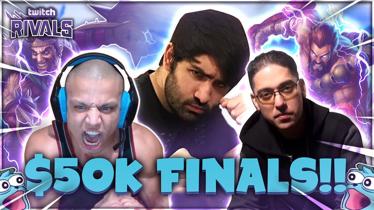 EPIC $50k TWITCH RIVALS FINALS W/ TYLER1 vs TRICK2G! 💰| Voyboy - YouTube