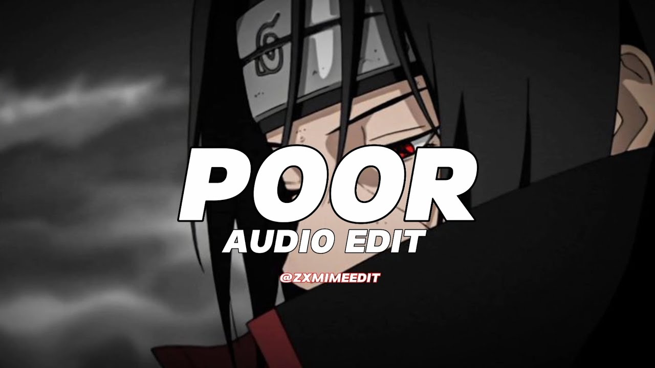 poor - gqtis [audio edit] - YouTube