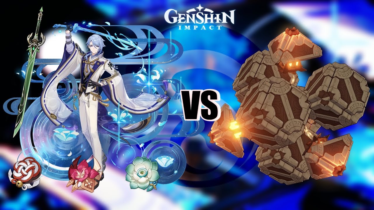 #27 (Comparison Shime & Gladi Talent Lv 1) AYATO VS MECHA | GENSHIN ...